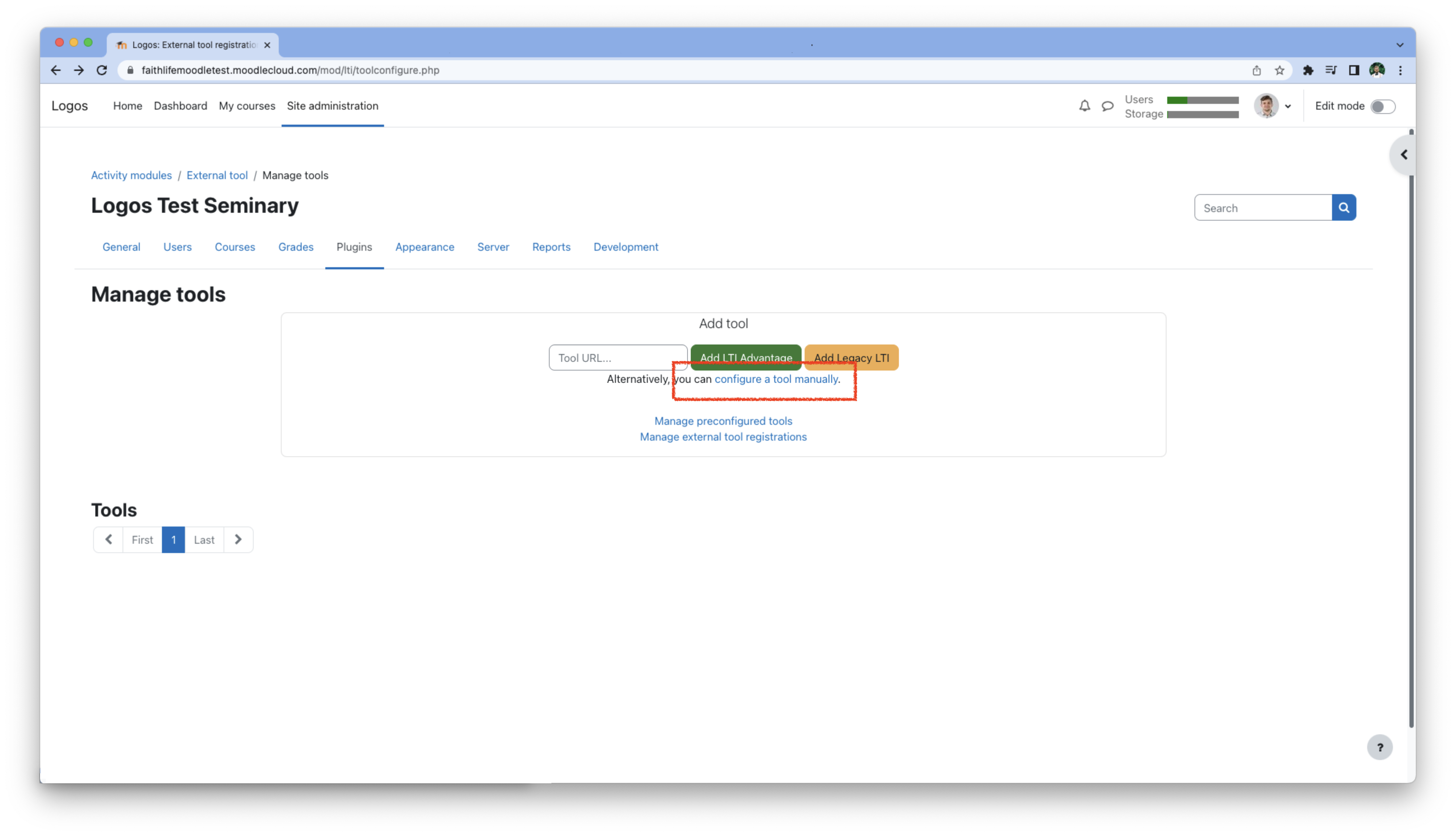 Inclusive Access: LTI Set Up | Moodle – Logos Help Center