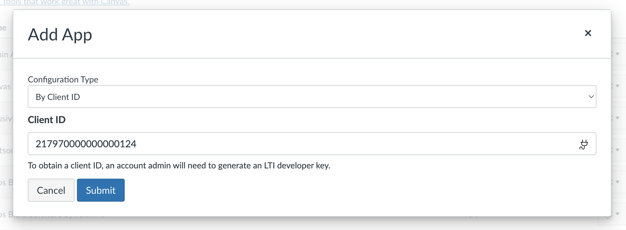 Inclusive Access: LTI Set Up | Canvas – Logos Help Center