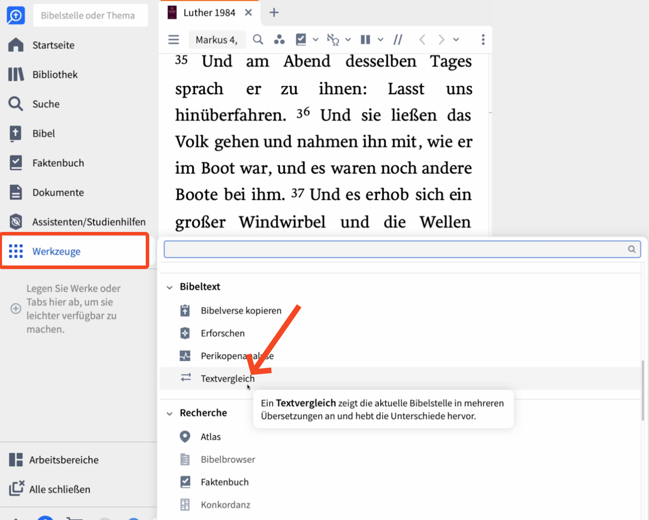 Erste Schritte mit Logos BasicPlus – Logos Hilfe