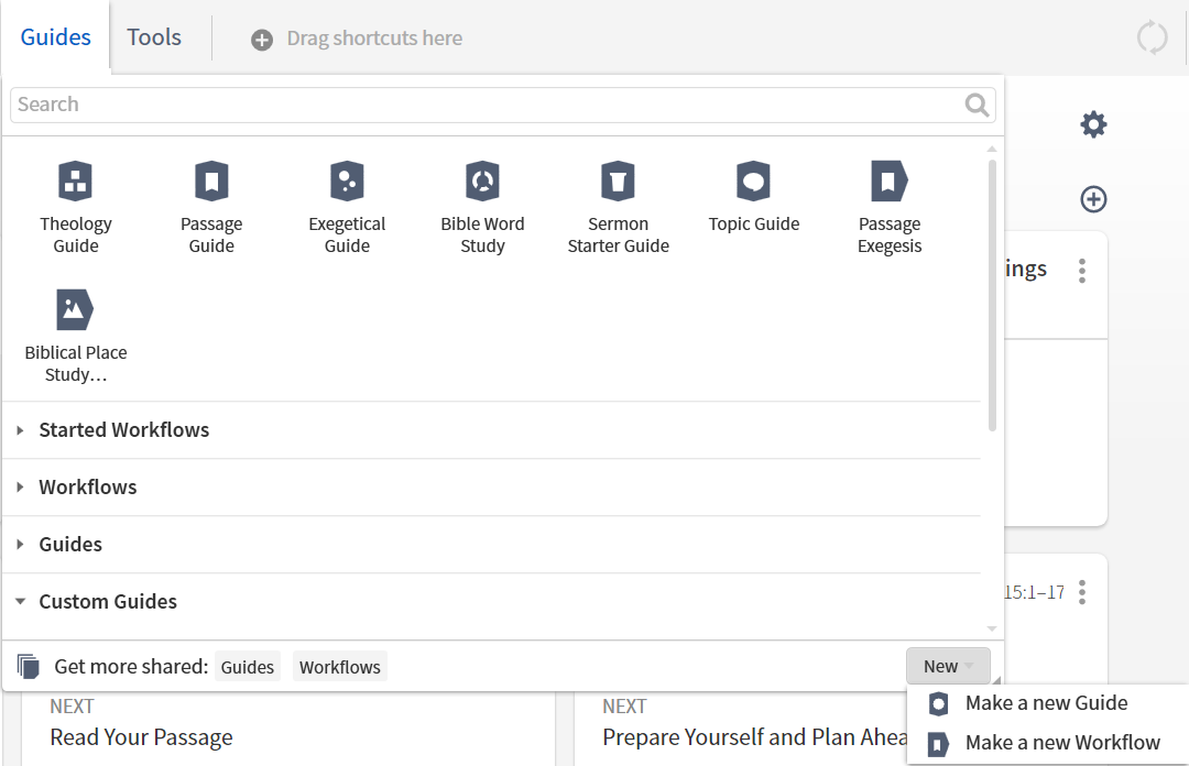 Workflow Editor – Logos Help Center