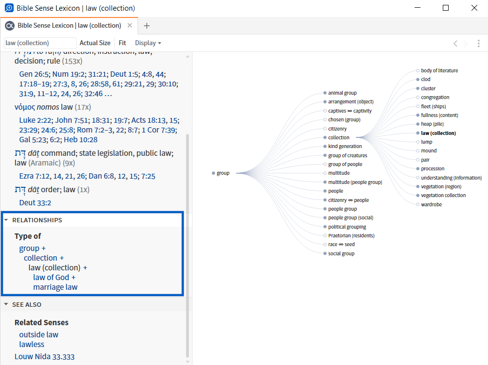 Semantic Domains – Logos Help Center
