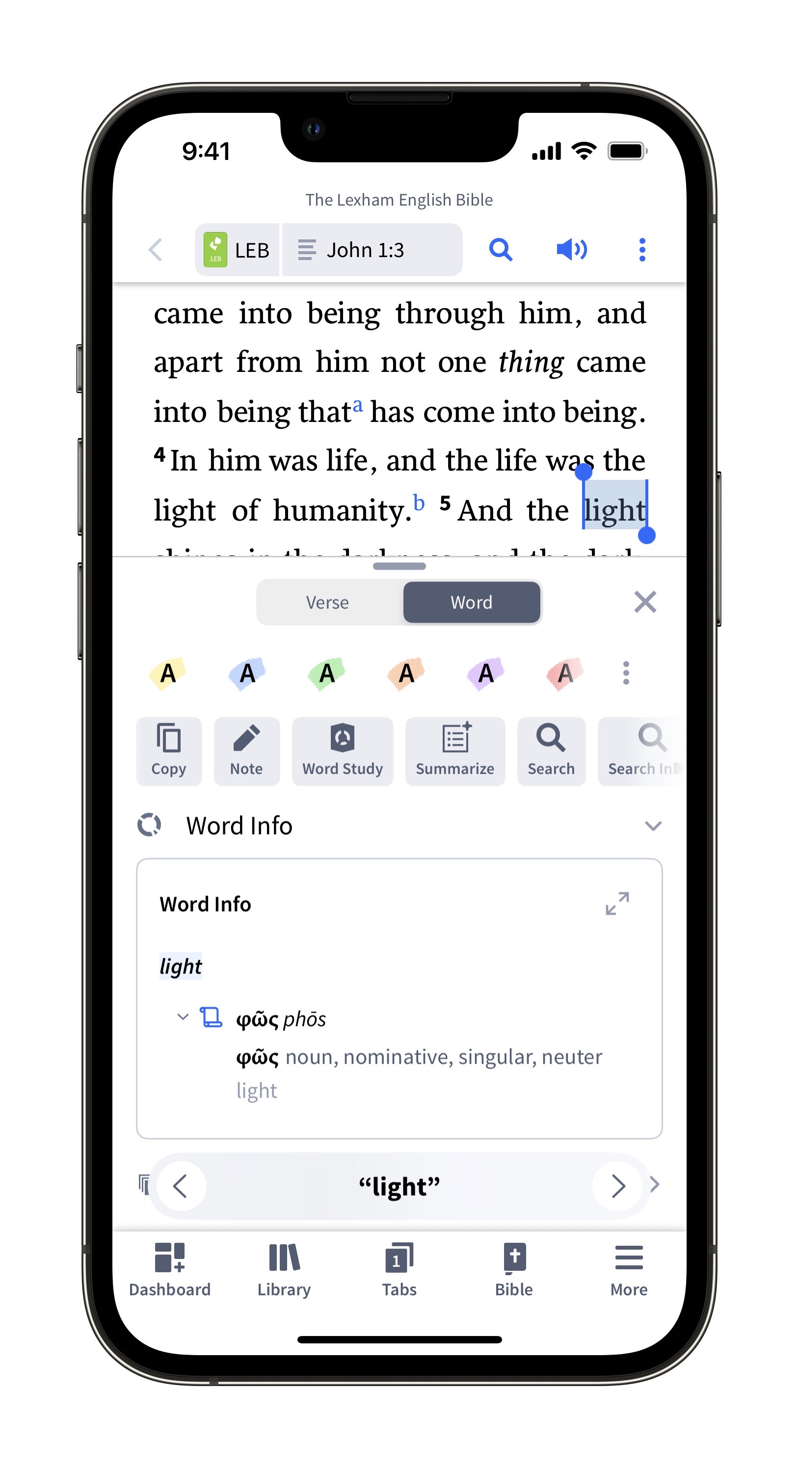 Using the Insights Panel – Logos Help Center