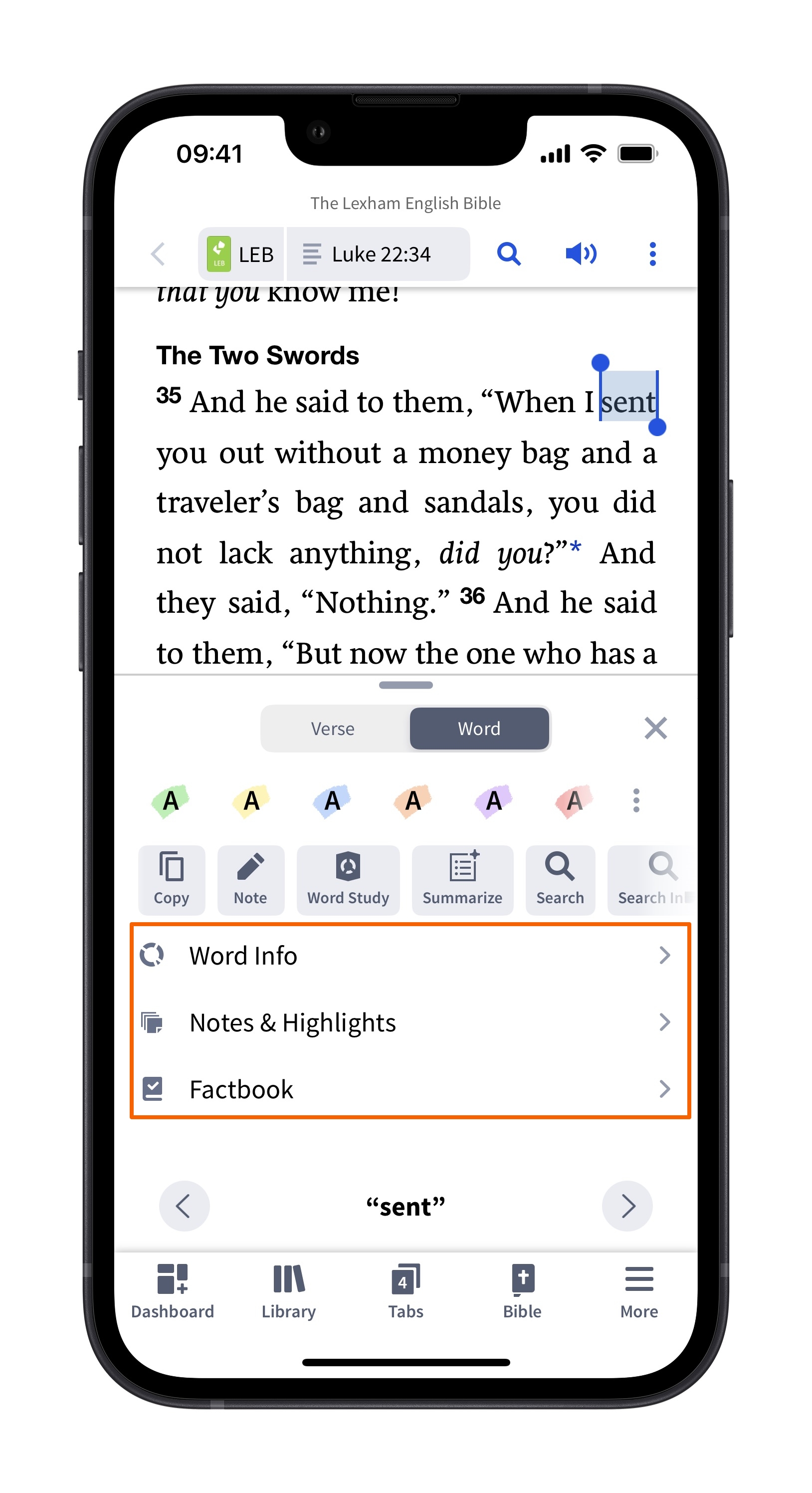 Using the Insights Panel – Logos Help Center