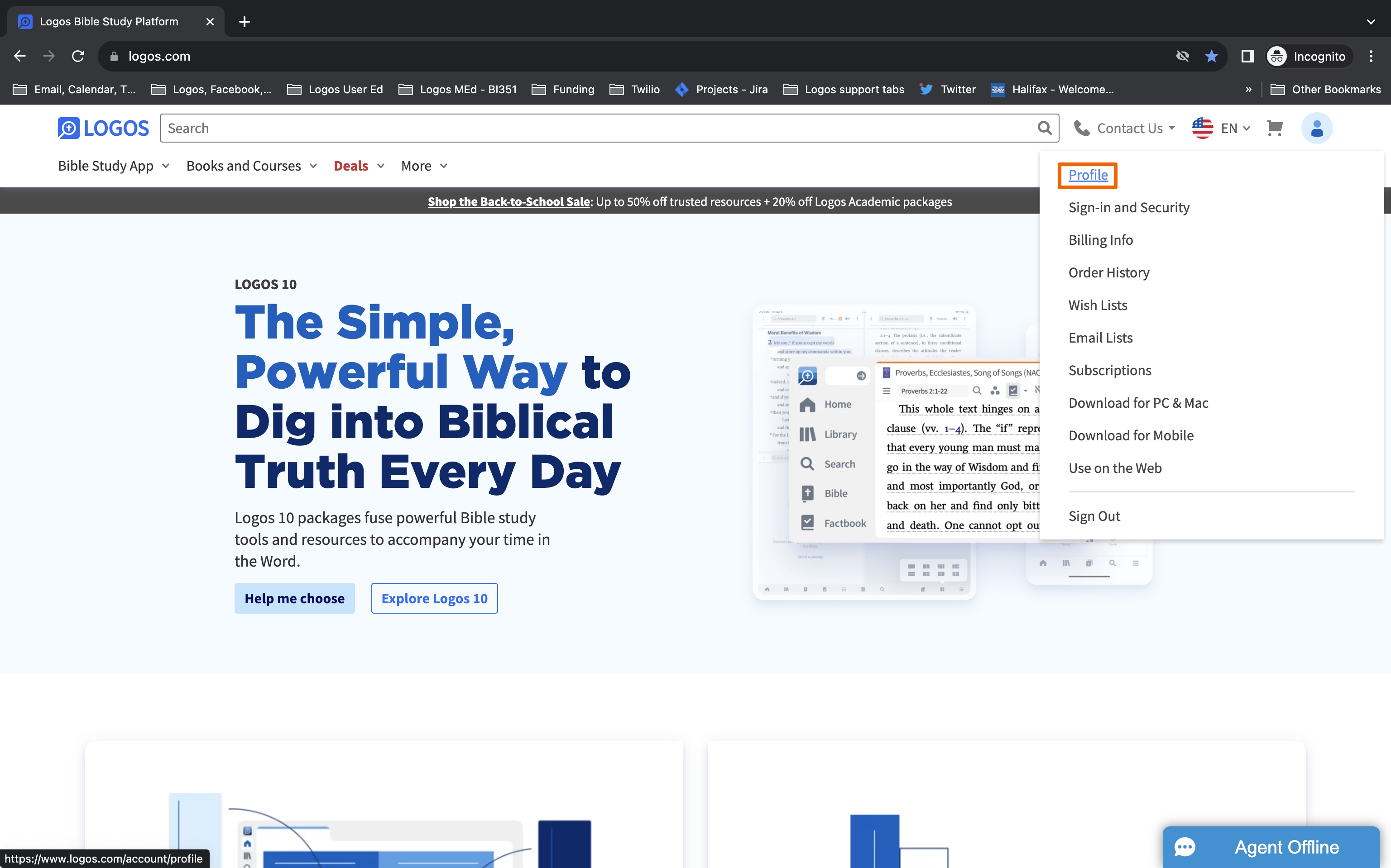 Delete Your Logos Account – Logos Help Center