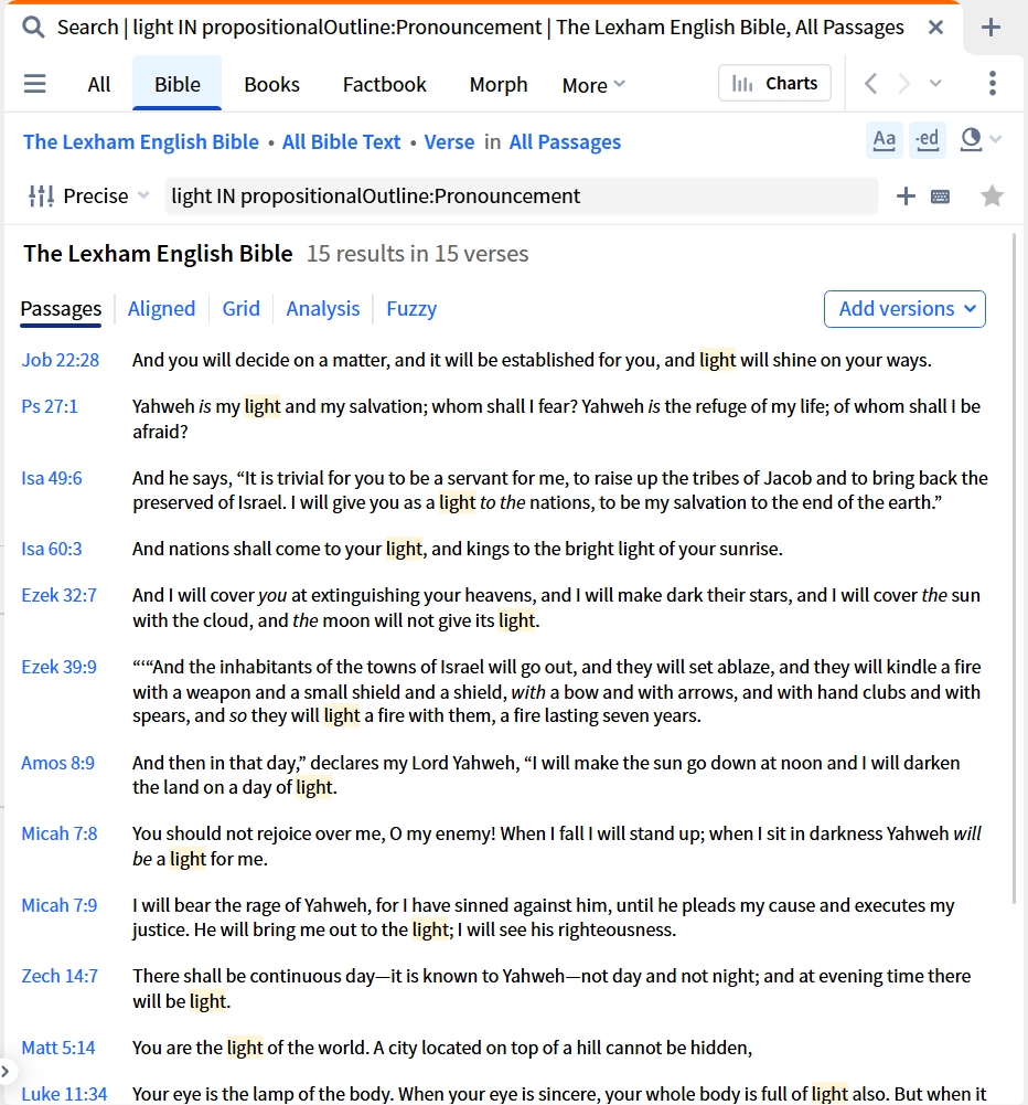 Using Precise Search – Logos Help Center
