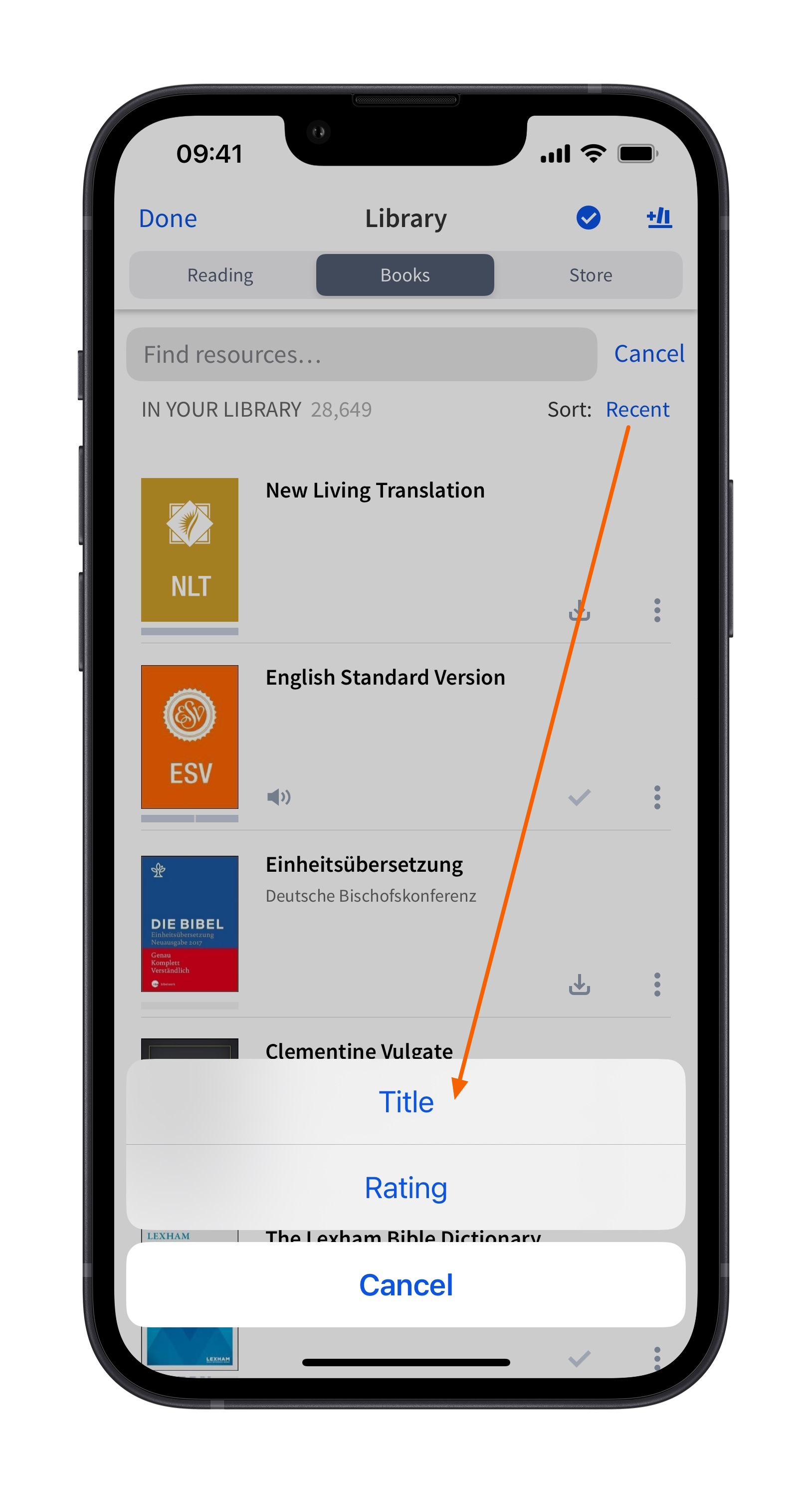 Find Your Books in the Library – Logos Help Center