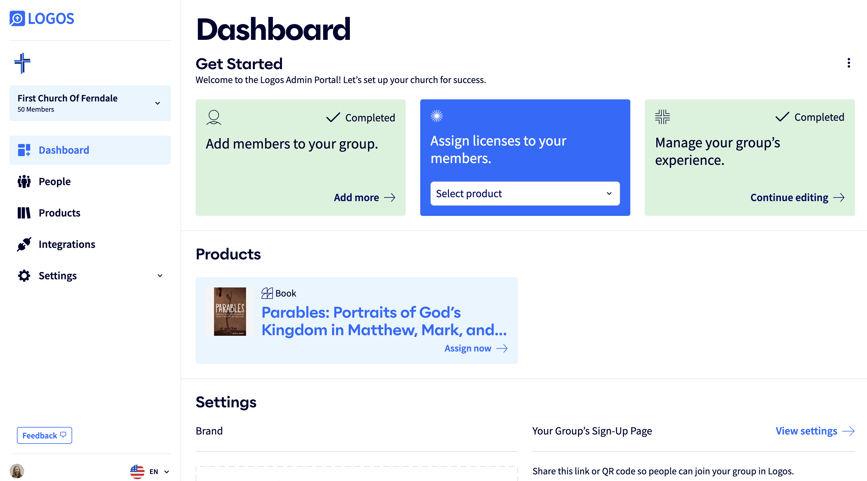 Manage Your Group with the Admin Portal – Logos Help Center
